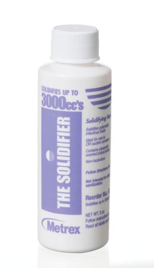 Metrex Solidifier Suction Canister Fluid Solidification System Case ...