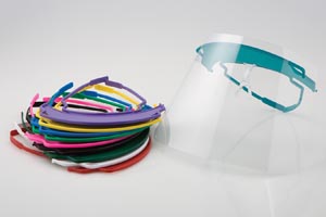 Tidishield Assemble 'N Go Faceshield Combo Pack Box 2452 By Tidi Products