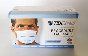 Tidi Tidishield Procedure Facemasks Case 9040Db By Tidi Products