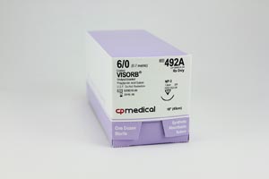 CP Medical Visorb Absorbable Suture Box 492A By CP Medical