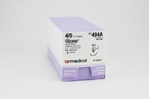 CP Medical Visorb Absorbable Suture Box 494A By CP Medical
